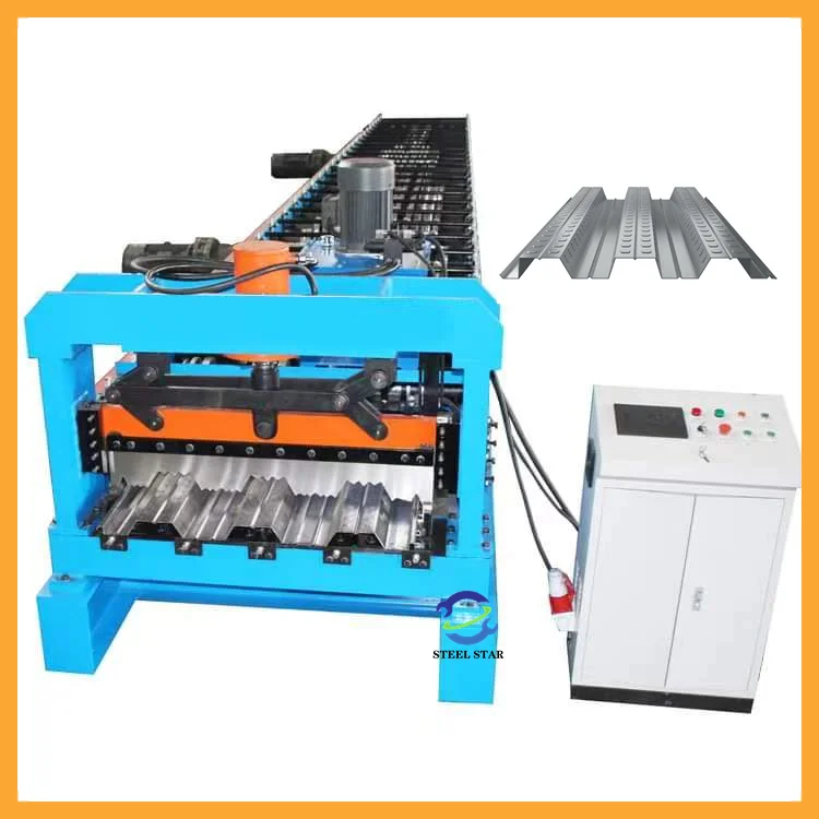 Floor Deck Roll Forming Machine,Steel Deck Roll Forming Machine,Metal ...